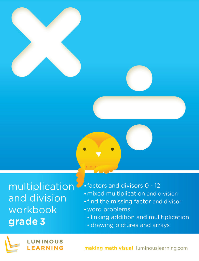 Grade 3 Multiplication and Division Workbook