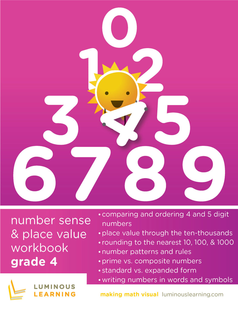 Number Sense & Place Value Worksheets - Special Ed - Grade 4