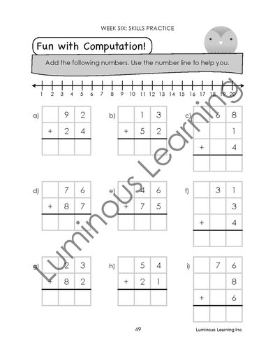 Math Boosters Grade 2