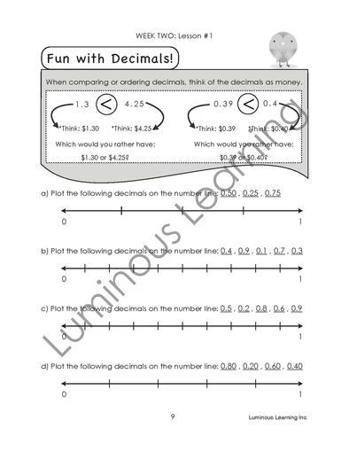 Math Boosters Grade 4