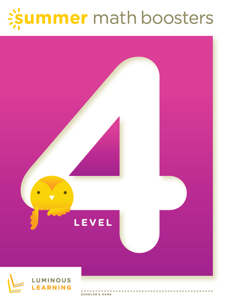 Math Boosters Grade 4